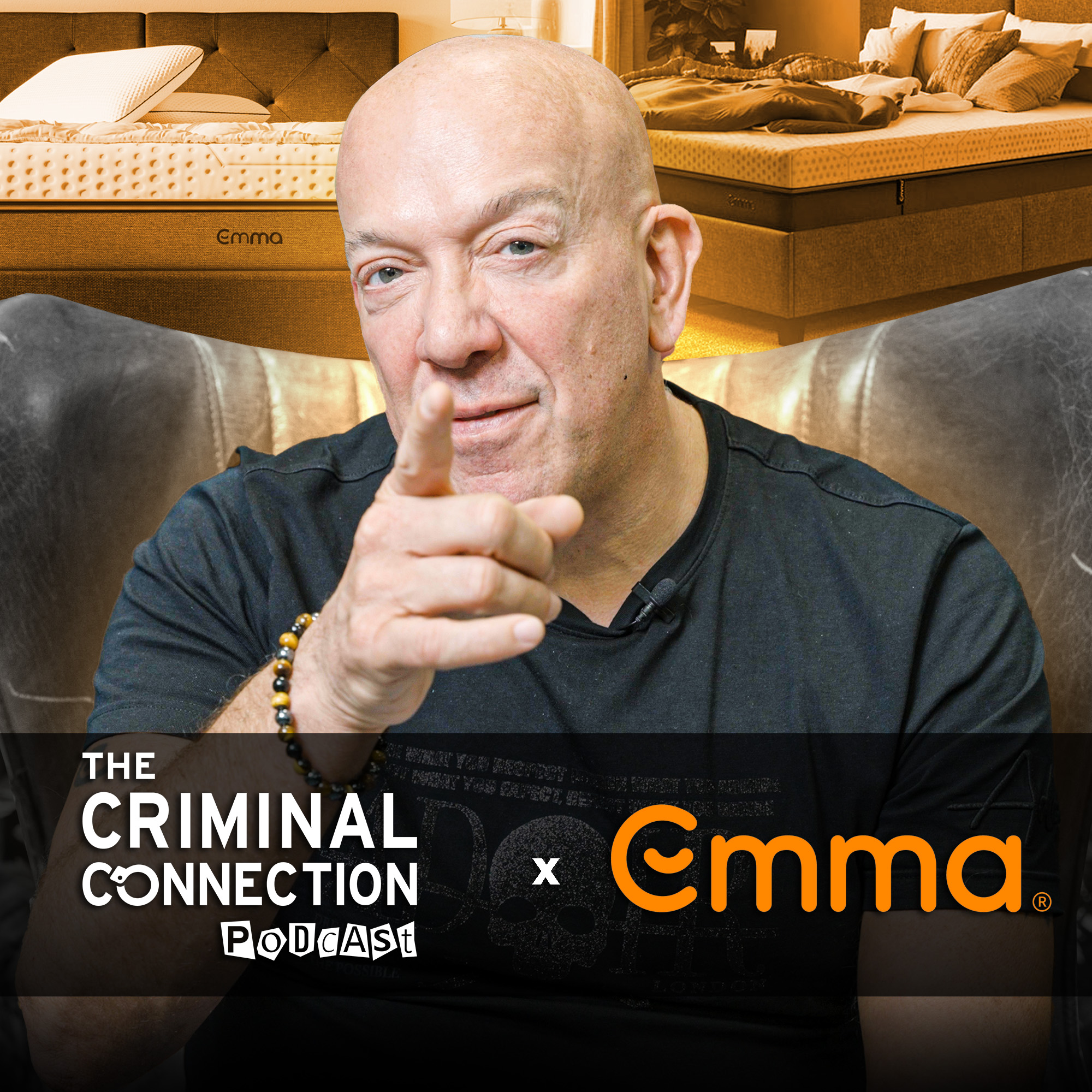 The Criminal Connection Podcast Partners with Emma Sleep - 4sake